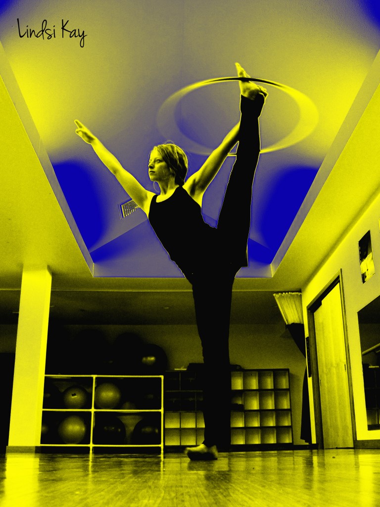 Hula Hoop Challenge: Hula hoop above your head!